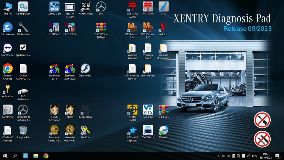 Mercedes Xentry PassThru Dealer Diagnostic System ️ Panasonic CF-D1 MK3 ...