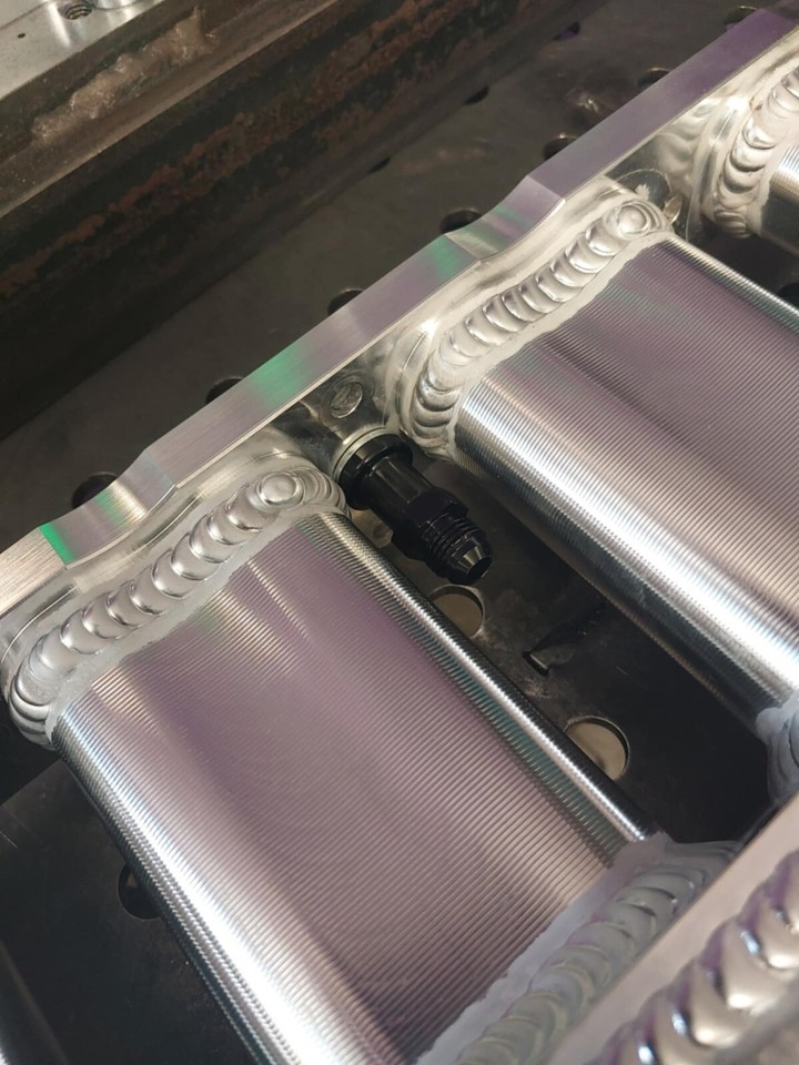 GM VORTEC Atlas 4200 6 cylinder billet centre feed intake manifold | eBay