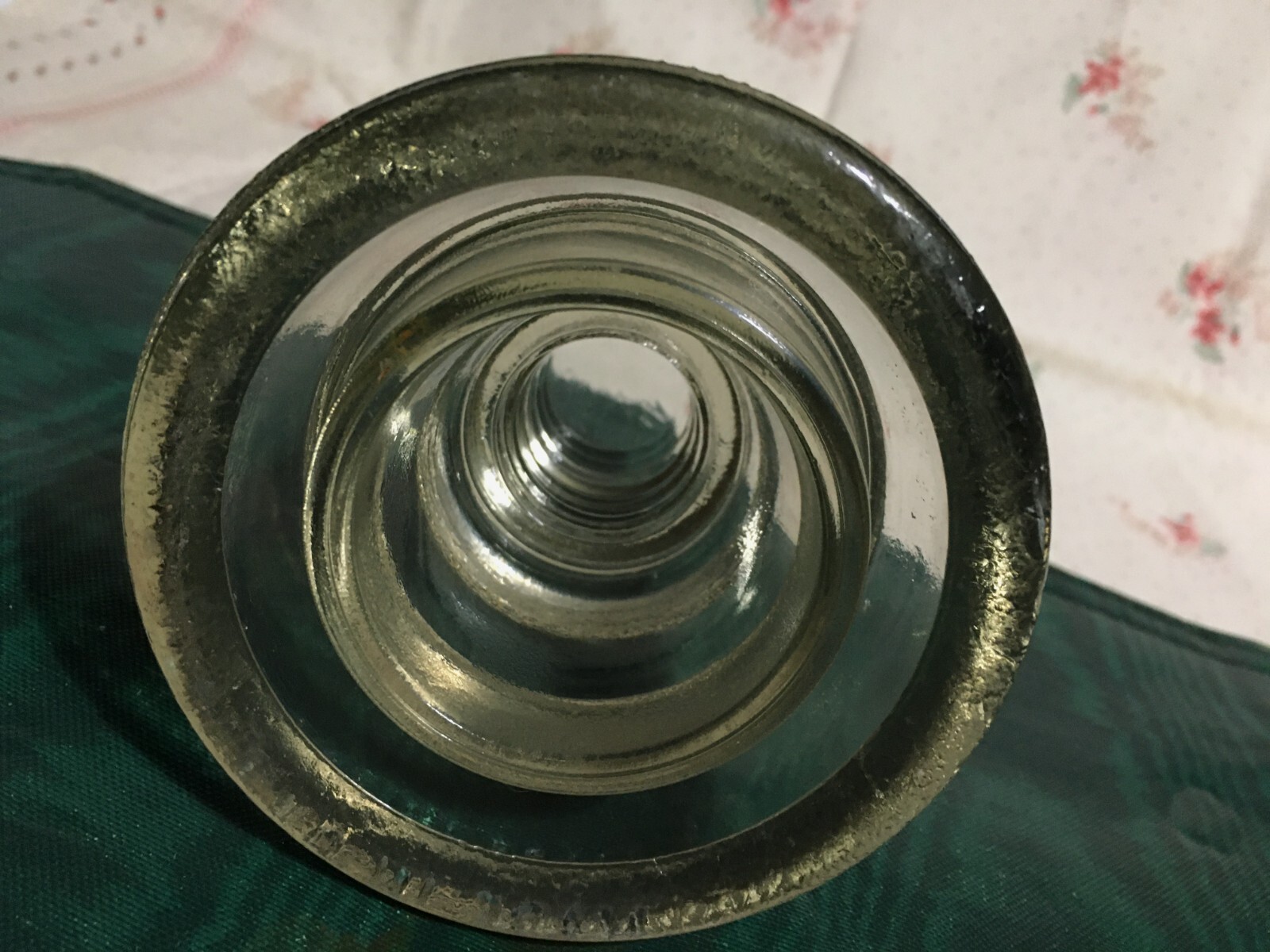 Vintage Clear Glass Armstrong DP1 30 52 4" Inch Telephone Pole ...