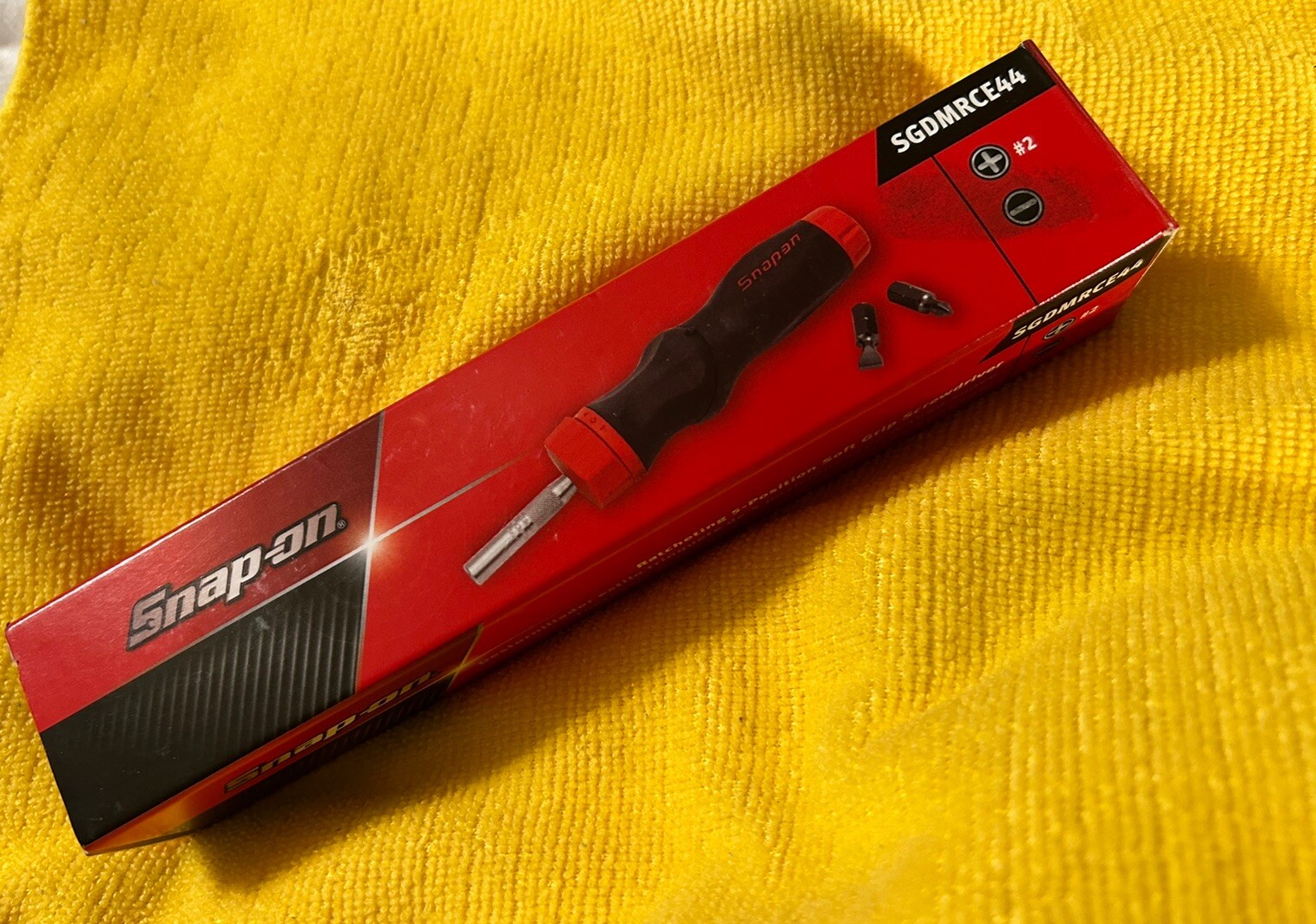 Snap-on Ratcheting 5 Position Soft Grip Screwdriver SGDMRCE4 for sale ...