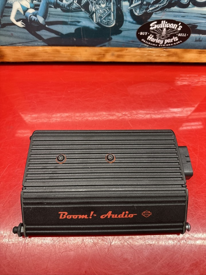 Harley Boom Audio Amplifier Amp Cvo Radio Stereo Touring Streetglide ...