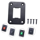 /KCD Rocker Switch Panel Housing 1 Way KCD2 KCD4 Metal Aluminum Switch ...
