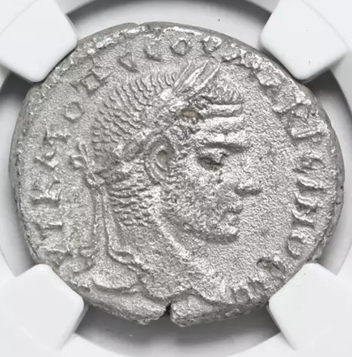 HUGE Macrinus 217-218 AD Roman Empire SILVER Tetradrachm LAODICEA Coin ...
