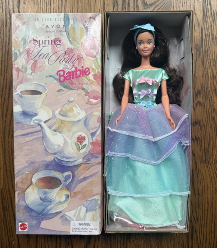 Barbie-Spring Tea Party-Third in a Series Avon Special Edition 1997 ...