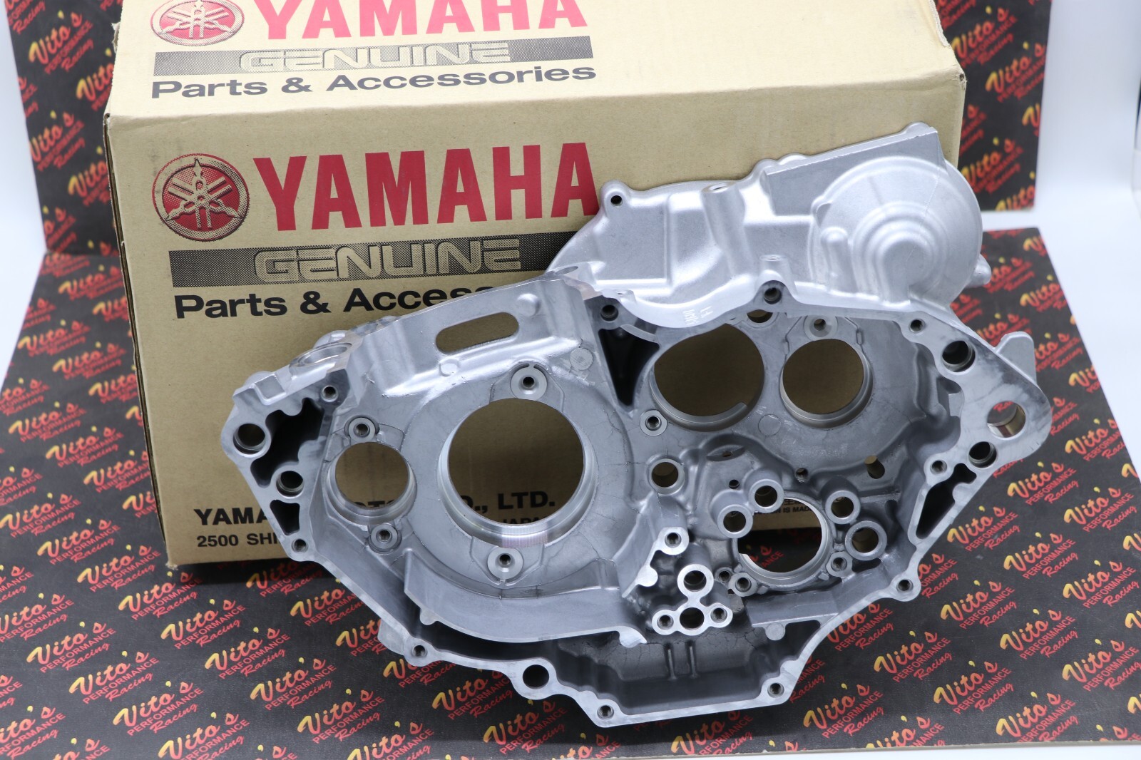 2007 Yamaha Yfz450 YFZ 450 Motor Engine Crank Case Crankcase Set for ...
