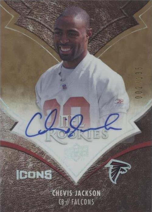 2008 Upper Deck Icons - Chevis Jackson #114 Rookie Autographs Rainbow ...