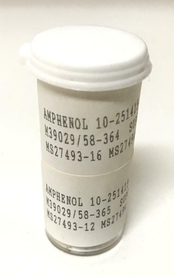 Amphenol Aerospace Circular Connector with Crimp Pins Ins Ex MS90376 ...