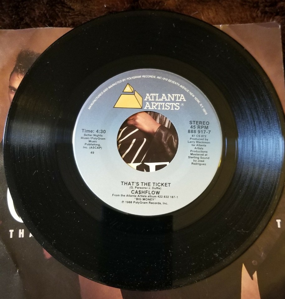 Cash flow that's the ticket 45 excellent condition | eBay