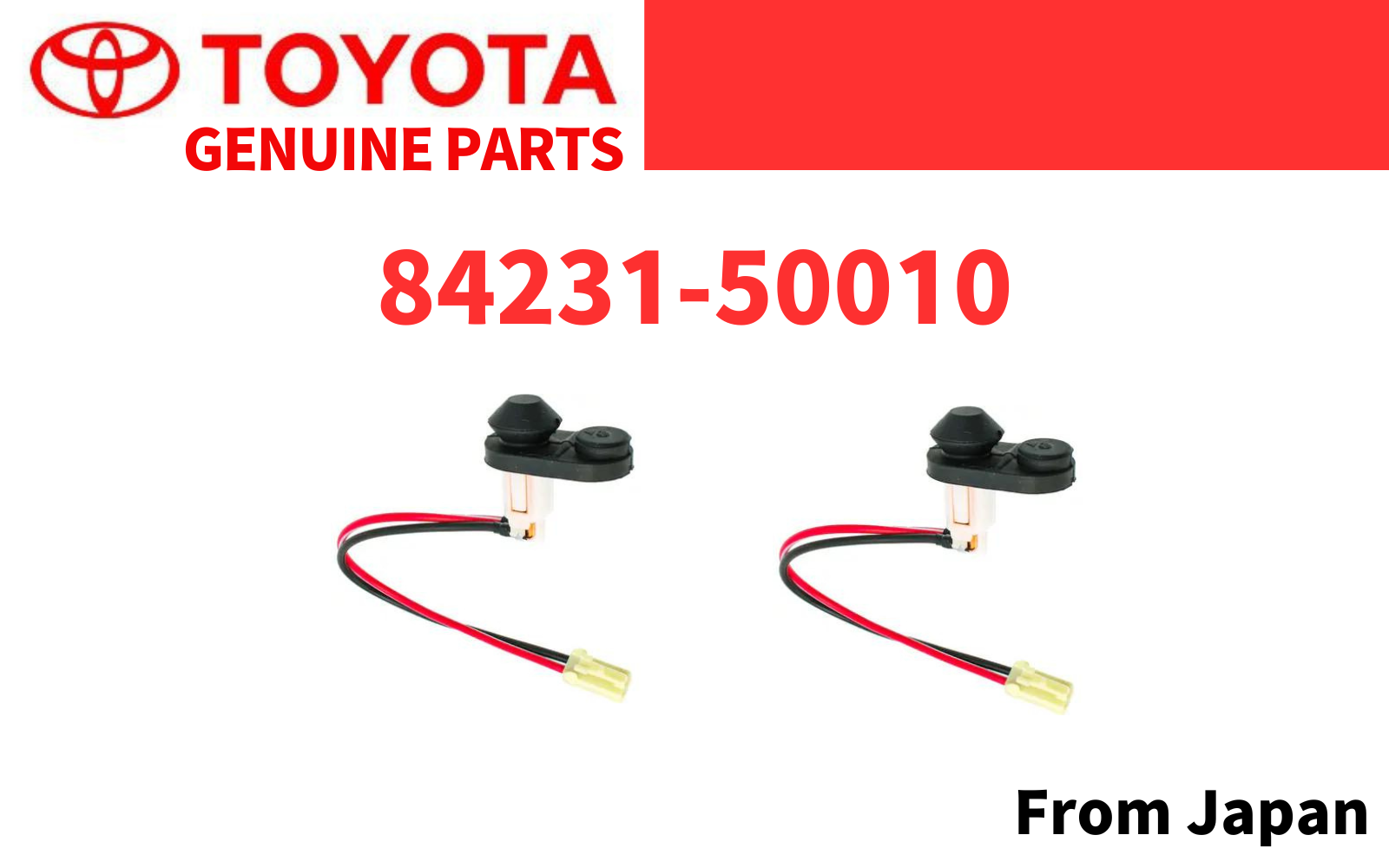Toyota Genuine MR2 SW20 91-95 COURTESY LAMP SWITCH ASSY Set of 2 84231 ...