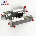 For Honda CR125R CR 125 R 2-stroke 2000-2001 00 01 Aluminum Radiator ...