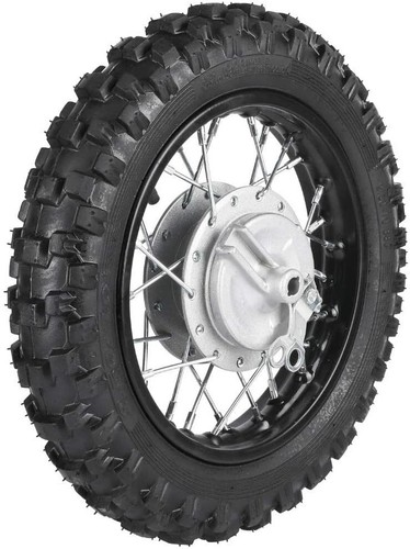 12mm 2.50-10 Inch Front Drum Brake Wheel Rim + Tyre for 50cc-125cc Pit ...