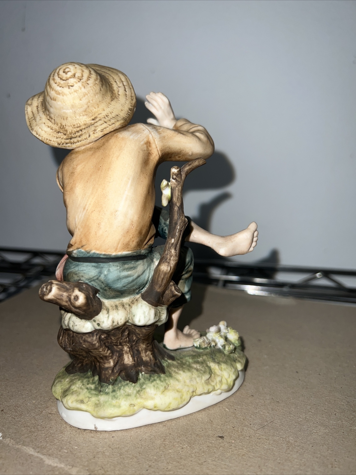 Vintage LEFTON Japan KW 845 Tom Sawyer w/ Flute 6.5" Ceramic Figurine | eBay