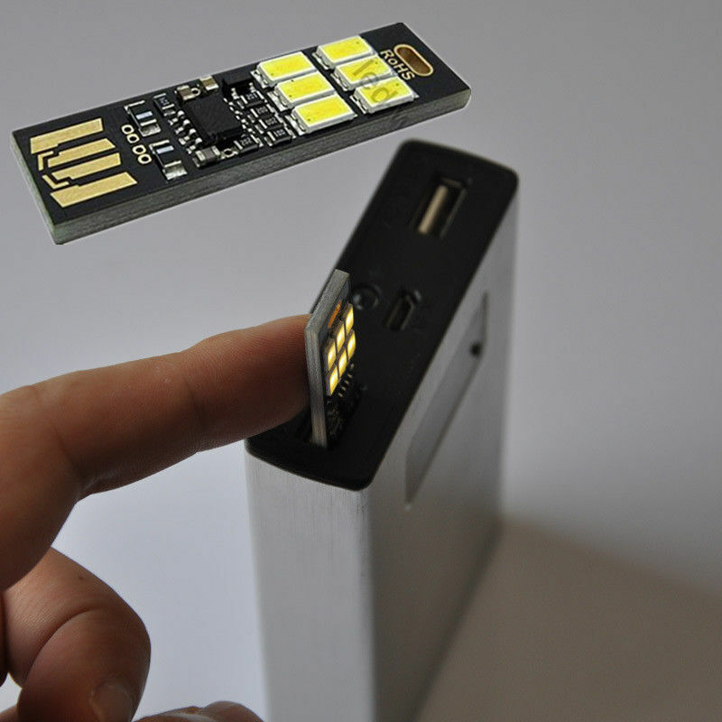 Stepless Dimming Dimmable 5V USB Stick LED Night Light Touch Sensor LED ...