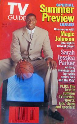 VINTAGE - TV GUIDE JUNE 6 - 1998 MAGIC JOHNSON V.G. | eBay