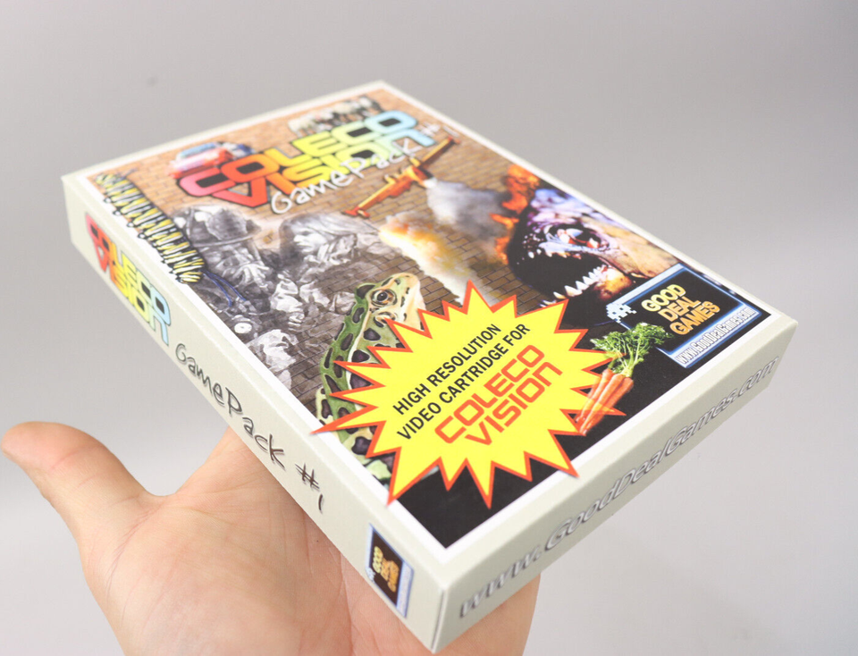1st Edition Colecovision Game Pack #1 & #2 NIB CIB Good Deal Games | eBay