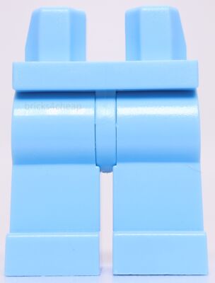 Lego Bright Light Blue Minifig Monochrome Plain Hips and Legs | eBay