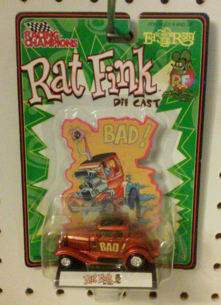 NEW - RAT FINK DIE CAST - NO. 76001 - MADE IN 2000 - ED BIG DADDY ROTH ...