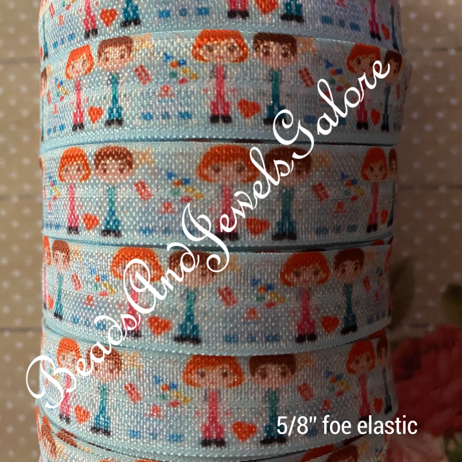 Heartbeat foe inspired heartbeat elastic heartbeat hair tie ekg foe ...