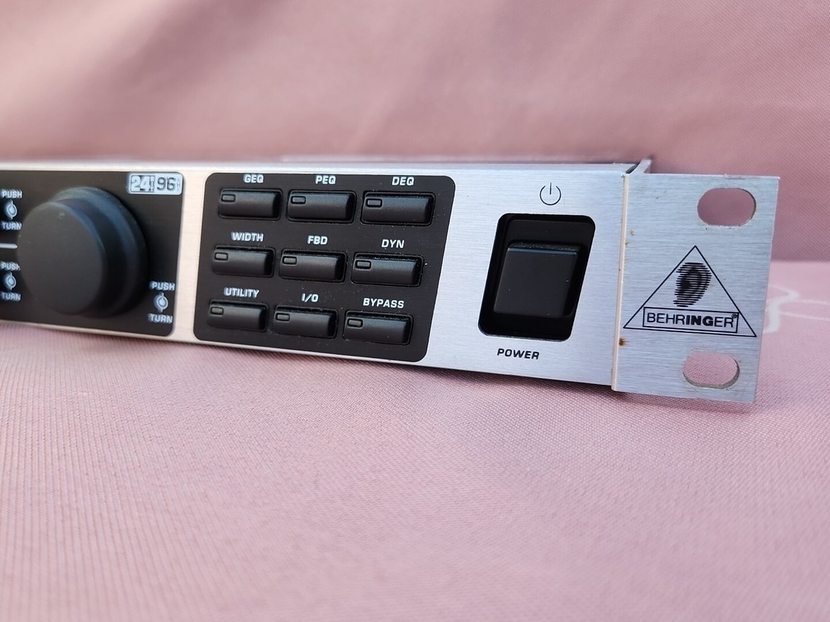 Behringer Ultracurve Pro DEQ2496 Equalizer And Mastering, 03/15/2024