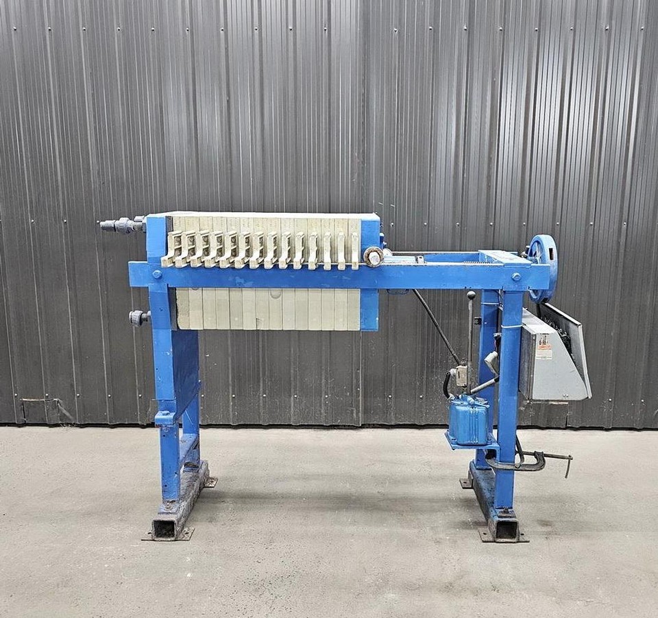 Perrin Filter Press, Recessed Plate, Gasketed, 470 Mm X 470 Mm | eBay