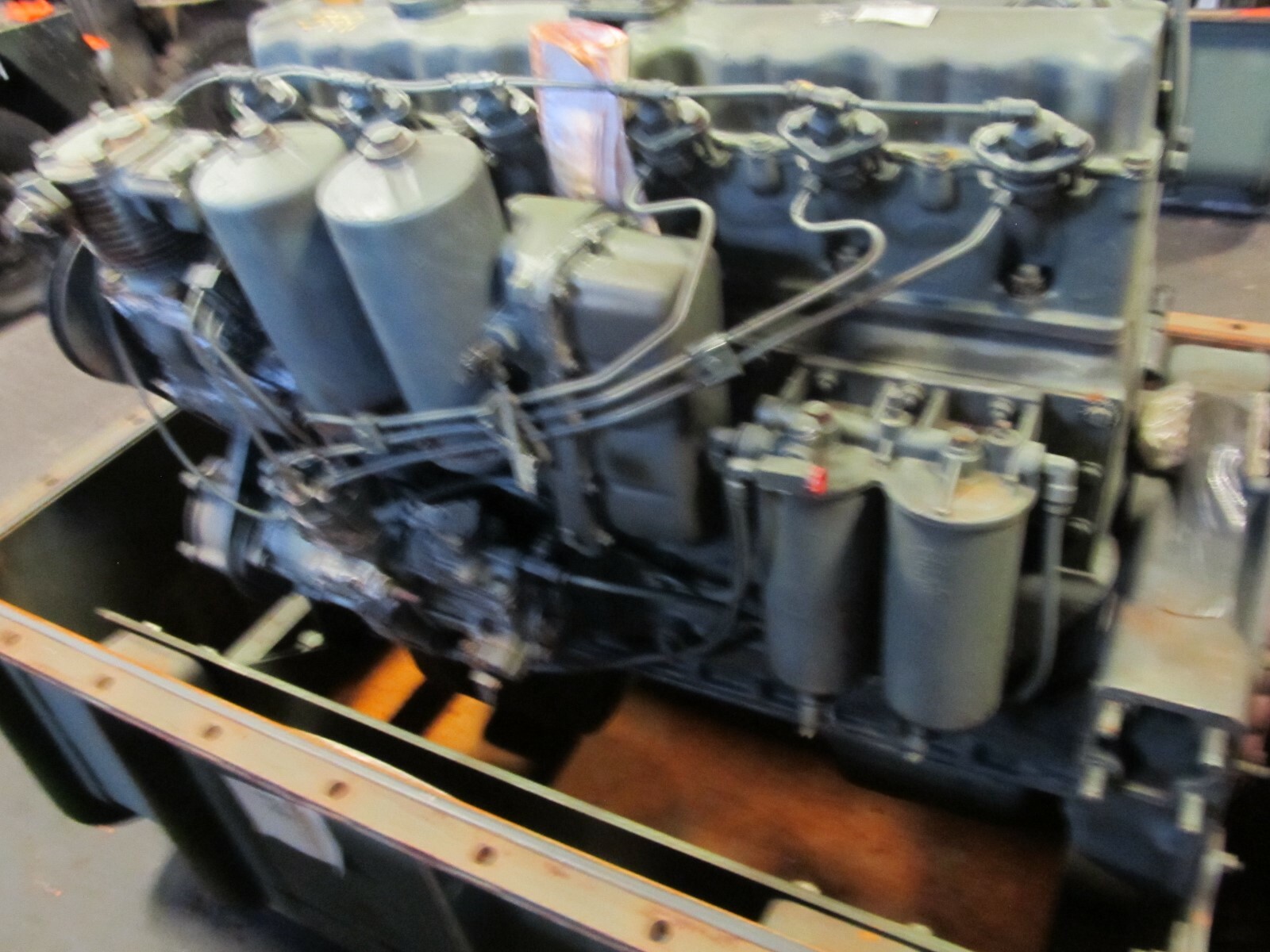 LDT 465-C Multifuel Diesel engine Military Surplus MULTI FUEL stuck up ...