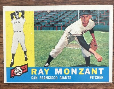 1960 Topps - #338 Ramon Monzant | eBay