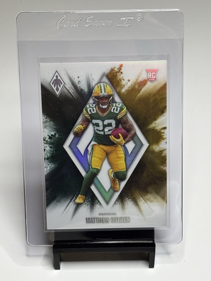 Green Bay Packers Matthew Golden - 2025 Panini Phoenix Color Blast #15 ...