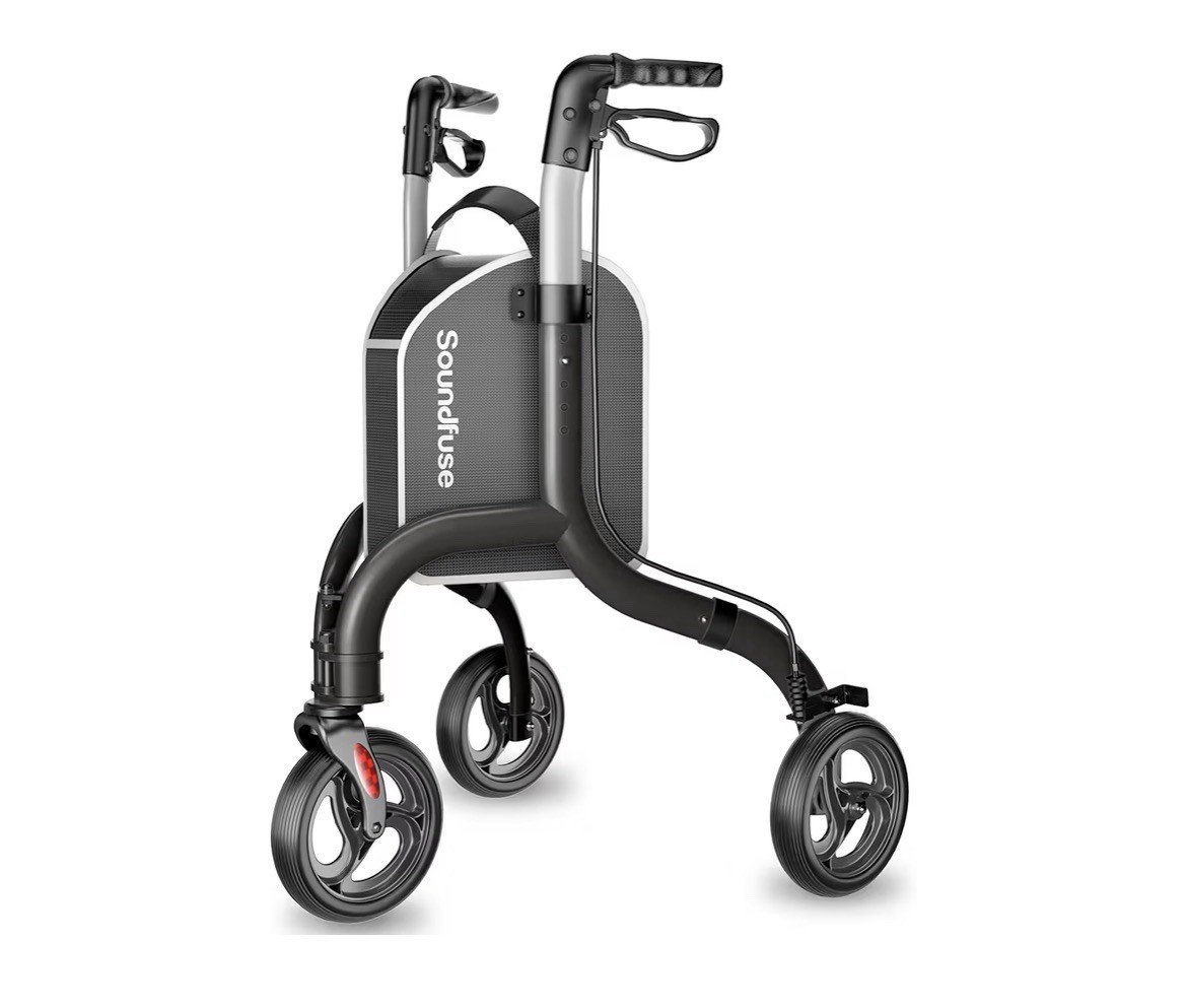 Soundfuse (UR310-BK) 3 wheel walker, lightweight And foldable | eBay