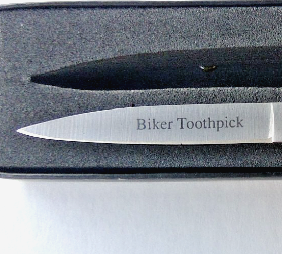 Biker's Toothpick Style Knife Stainless Steel perfect everyday carry | eBay