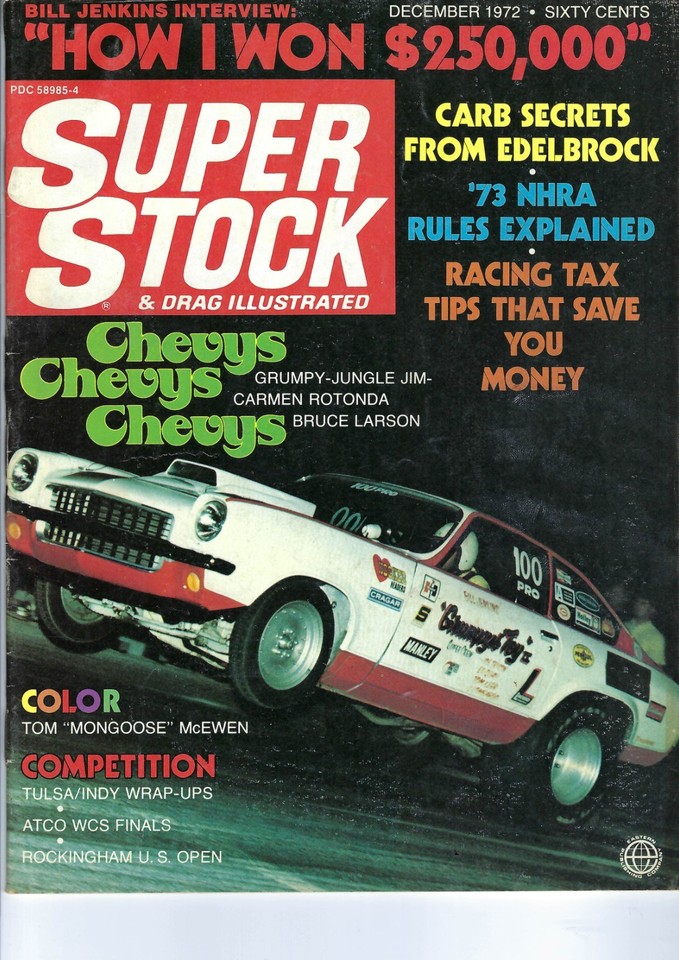 1972 Super Stock & Drag Illustrated. Sold separately, your choice. See ...
