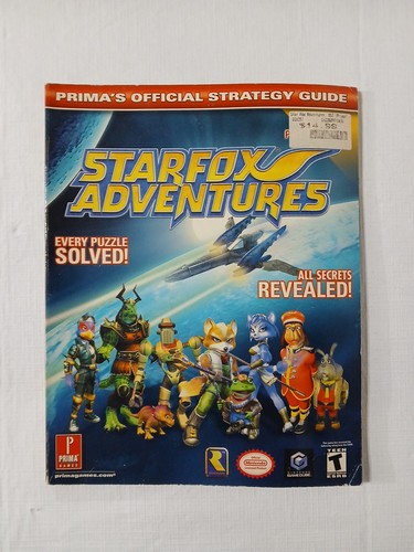 Star Fox Adventures Prima Official Strategy Guide for Nintendo Gamecube ...