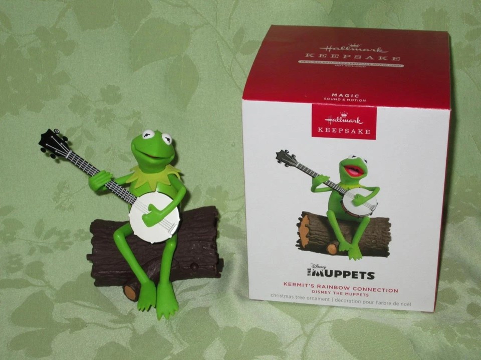 Hallmark Magic Ornament Muppets™ Animated Kermit the Frog Rainbow Connection NEW | eBay