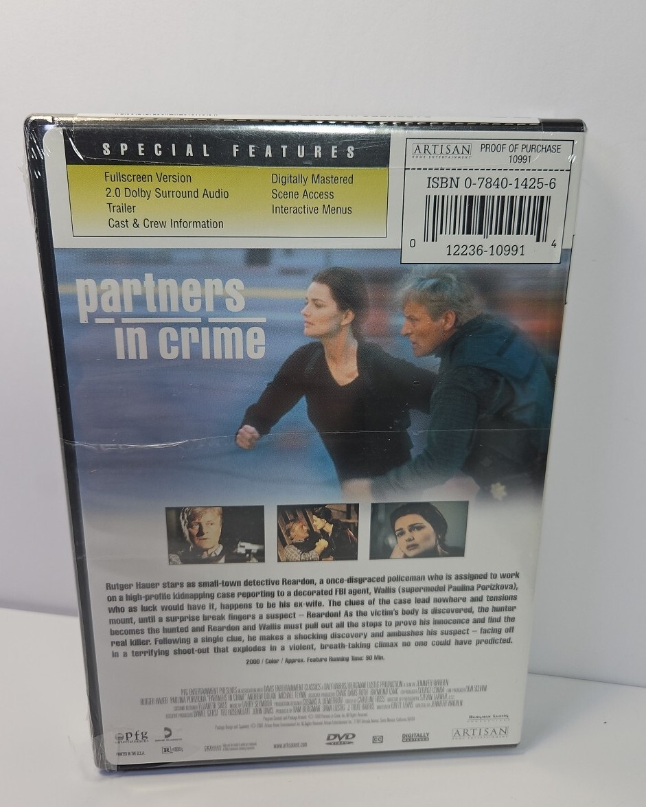 Partners in Crime (DVD, 2000) for sale online | eBay