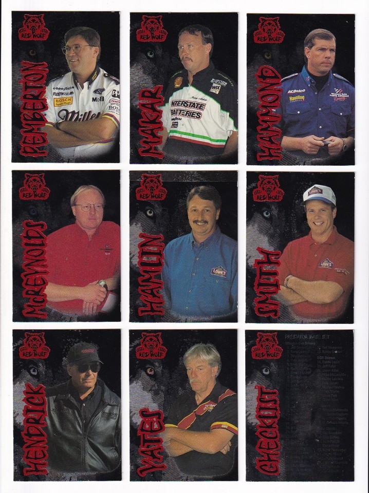 1997 Predator RED WOLF PARALLEL #37 Mike McLaughlin-SCARCE--ONE CARD ...