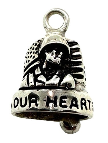 Military Soldier Sterling Silver Motorcycle Ride Bell, Military Ride ...