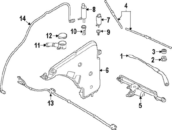 BMW 61612219147 GENUINE OEM WIPER BLADE | eBay