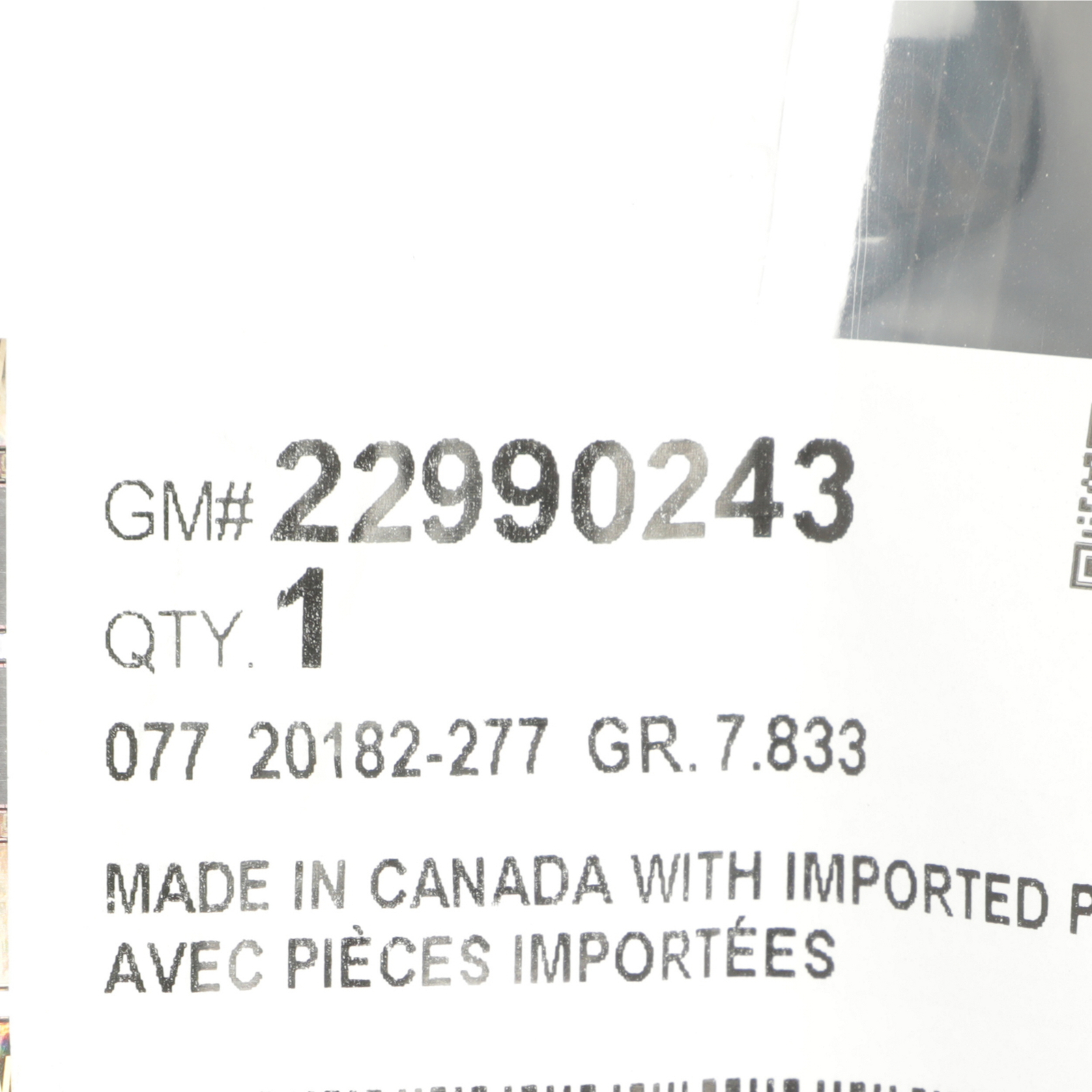 OEM 14-20 Chevrolet Impala Front Bumper Valance Panel Lower Deflector ...