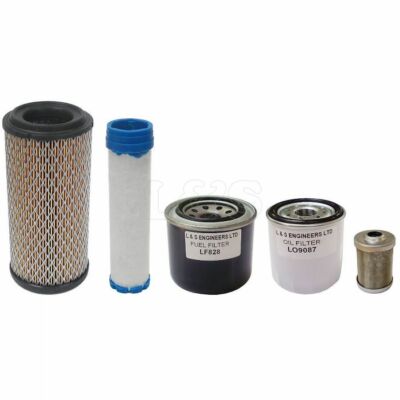 Filter Service Kit for Kubota KX018-4 KX019-4 Mini Digger/Excavator ...