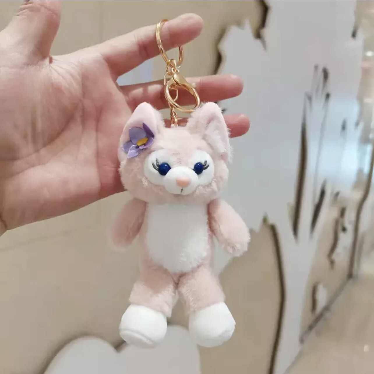 Disney Inspired Cartoon Lina Bell Fox Baby Plush Doll Keychain Stand | eBay