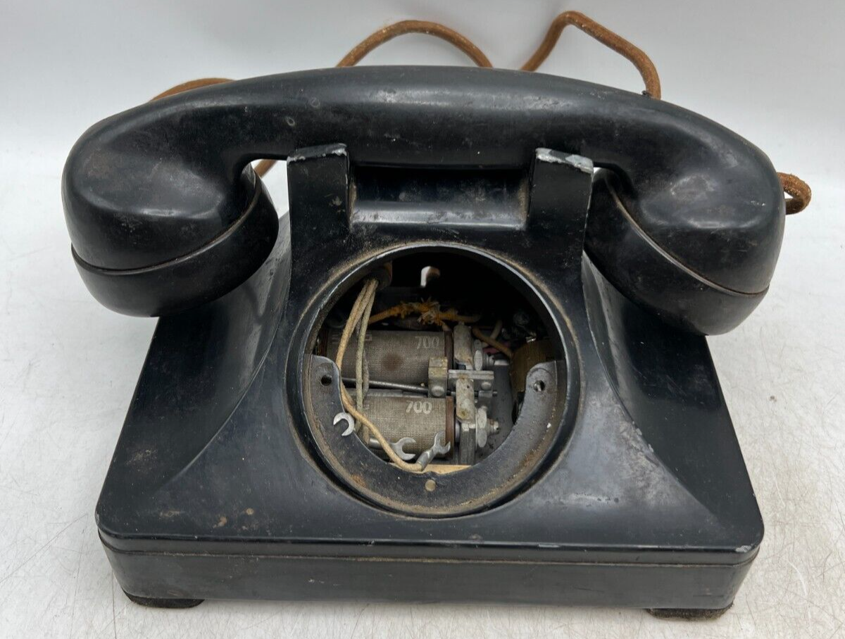 Vintage North Electric Galion? Metal Shell Dial Desk Phone Shell Body ...