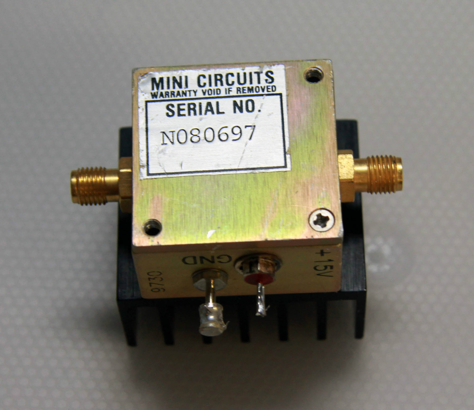Mini-Circuits RF Coaxial Amplifier ZFL-1000VH 10-1000Mhz 20dB Gain | eBay
