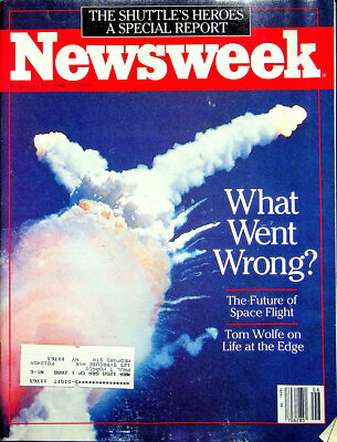 Newsweek Magazine February 10 1986 NASA Challenger Shuttle Blows Up USA ...