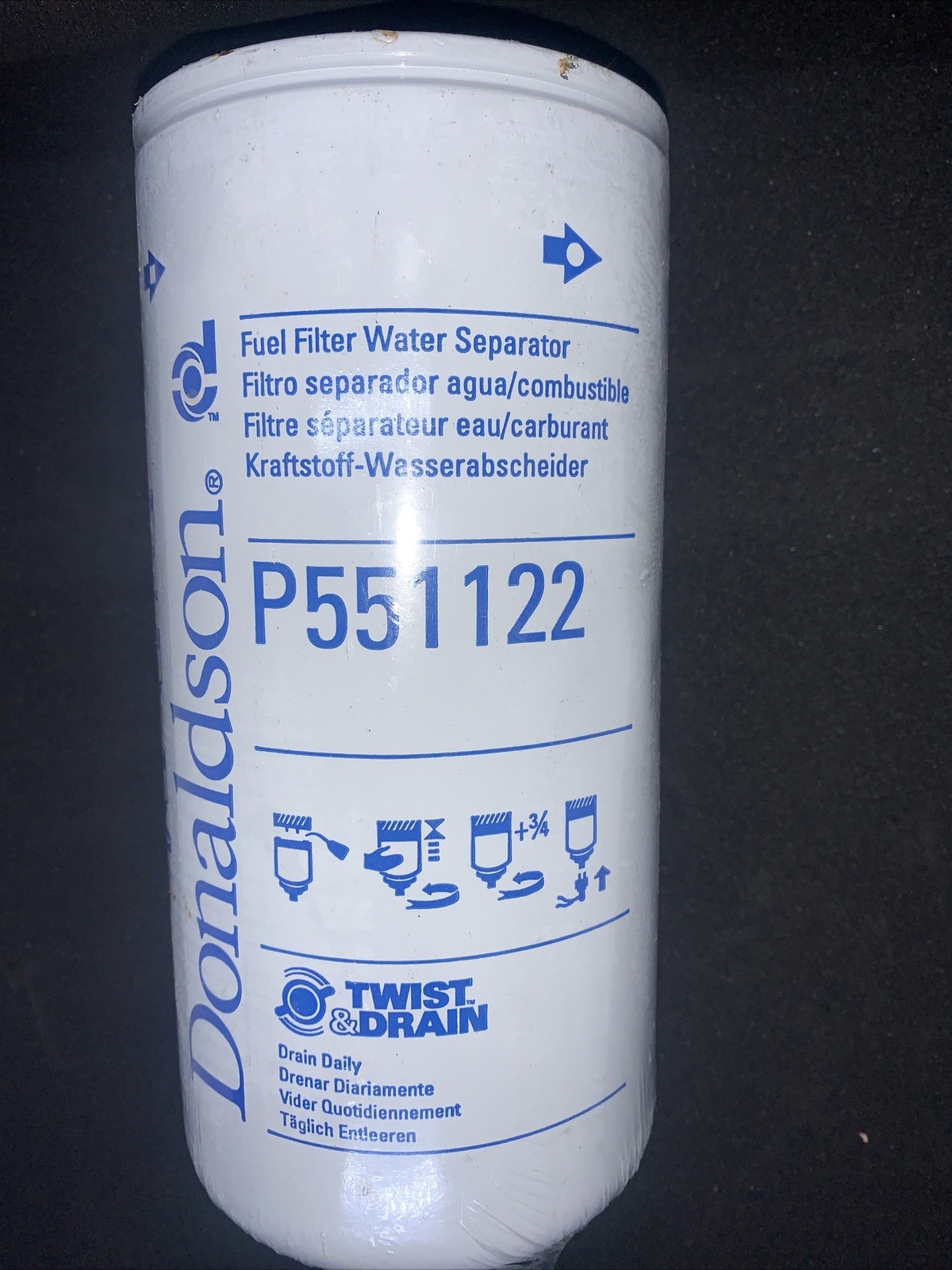 Donaldson+Fuel+Filter+Water+Separator+Spin-on+P551122 for sale online ...