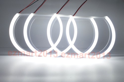 For BMW E65 E66 Headlamp LED Halo Ring Devil Demon Angel Eyes Lamp ...