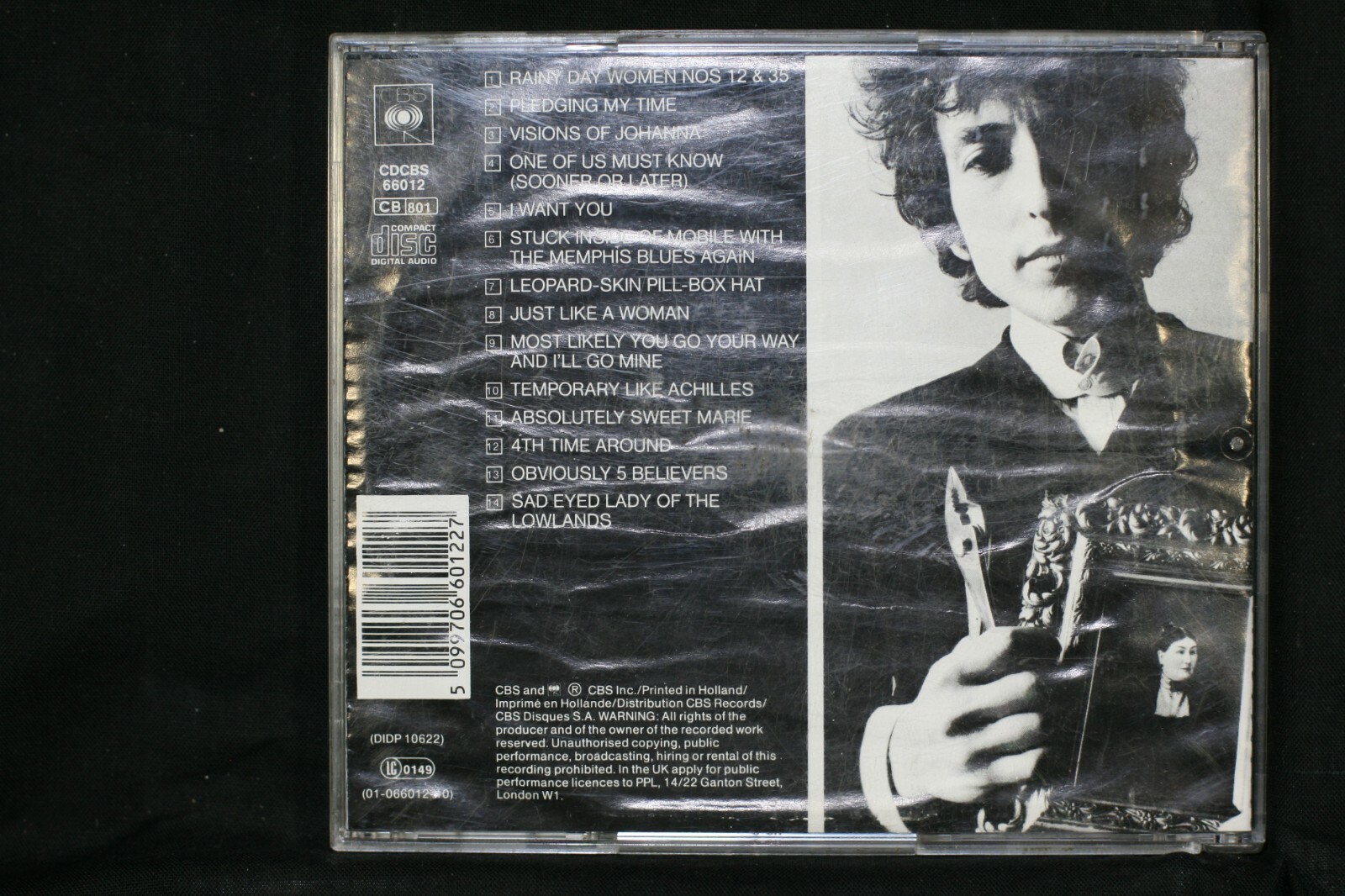 Bob Dylan ‎– Blonde On Blonde - CD (C889) | eBay Australia