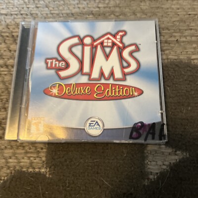 The Sims 1 Deluxe Edition PC Game Complete 2 disc jewel case key ...