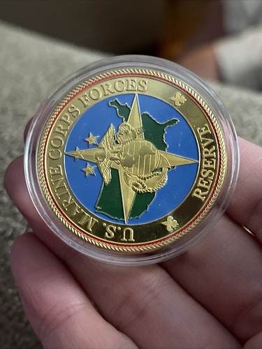 UNITED STATES MARINE CORPS FORCES RESERVE USMC CHALLENGE COIN (CC) | eBay
