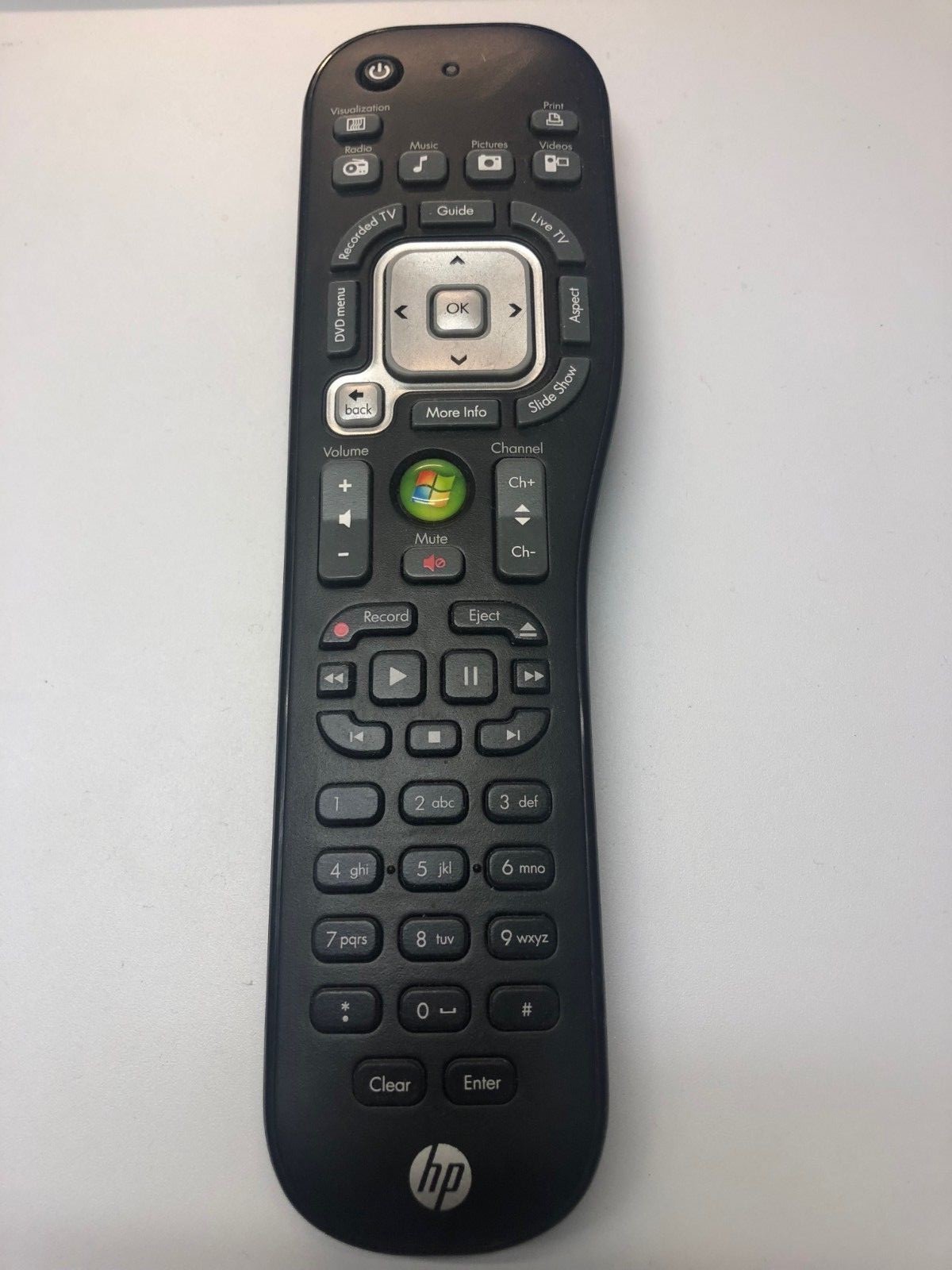 HP MCE Media Center IR RC6 Remote Control TSGH-IR01 For WIN7 WIN8 WIN8 ...