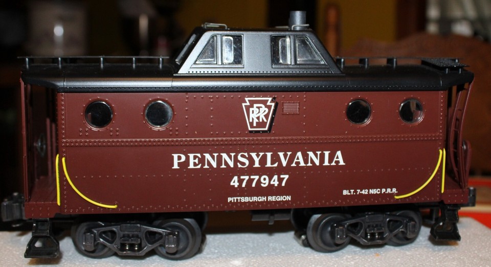 .K-LINE O GAUGE K615-1891 PRR N5C SMOKING CABOOSE PITTSBURGH REGION | eBay