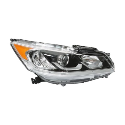 For 2016-2017 Honda Accord Headlight Assy Halogen w/LED DRL Right ...
